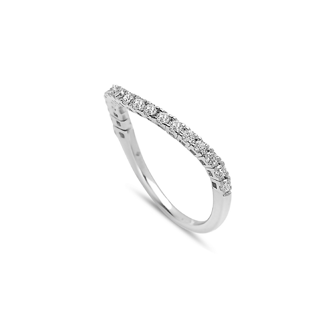 14k Gold Motion Diamond Band 1/4 CT – The Finery House